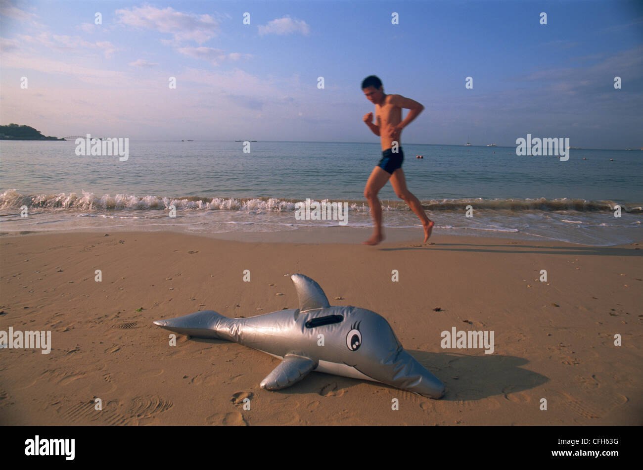 Shark blow up hi-res stock photography and images - Alamy