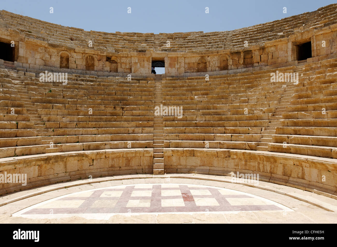 Jerash north theatre hi-res stock photography and images - Alamy