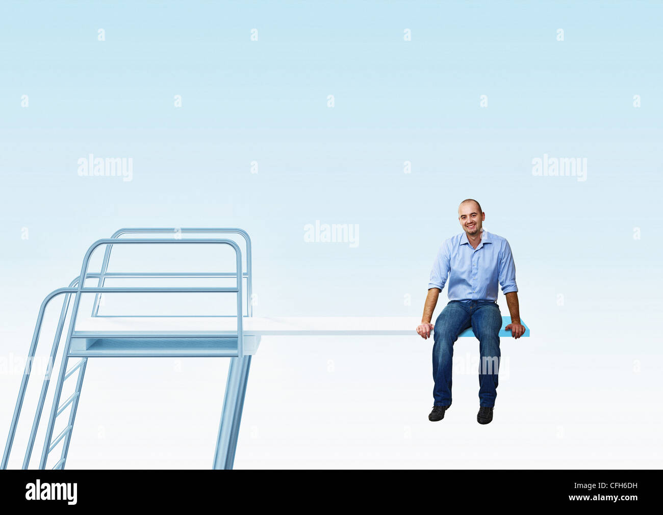 White springboard hi-res stock photography and images - Alamy