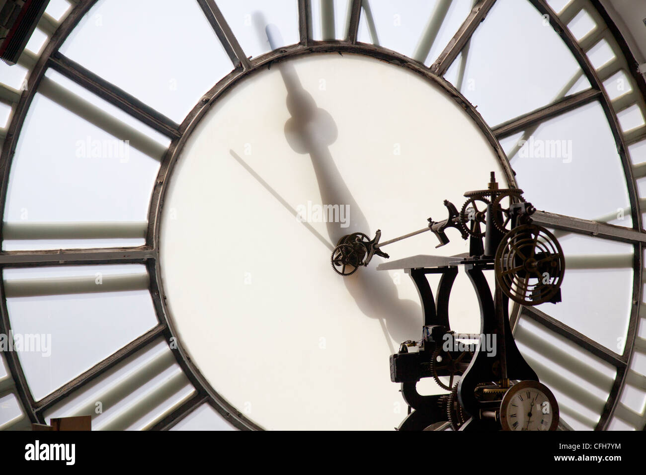Cooper Union clock Stock Photo - Alamy