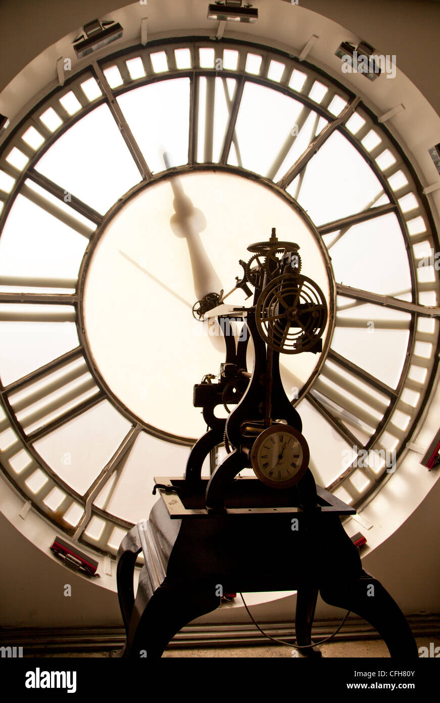 Cooper Union clock Stock Photo - Alamy