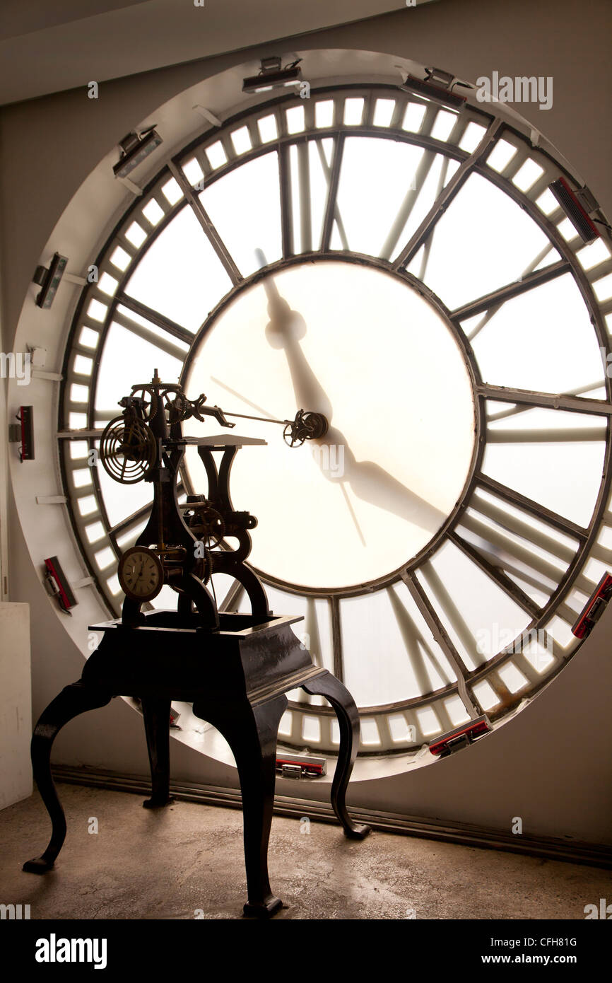 Cooper Union clock Stock Photo - Alamy