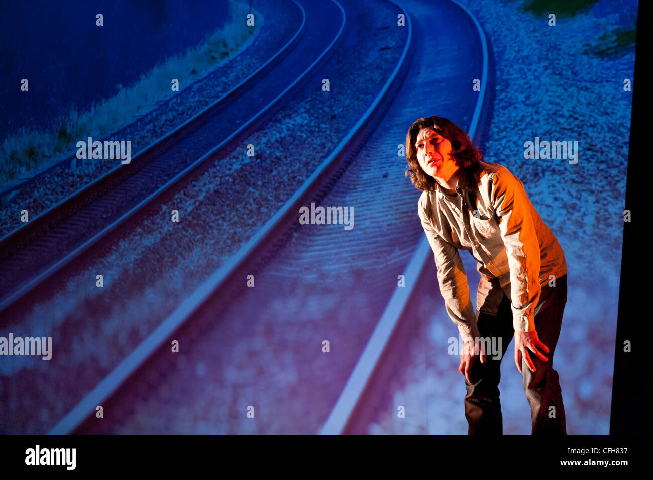 Welsh language theatre company Fran Wen performing 'Fala Surion' an ...