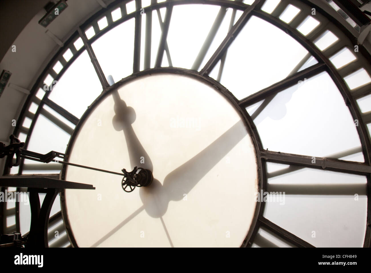 Cooper Union clock Stock Photo - Alamy
