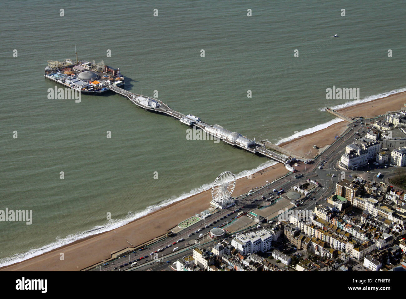 Brighton pier aerial hi-res stock photography and images - Alamy