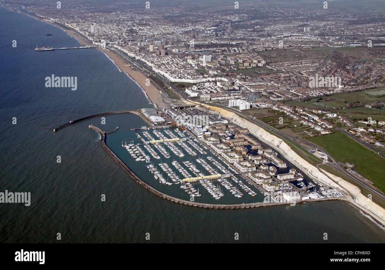 Brighton aerial view hi-res stock photography and images - Alamy