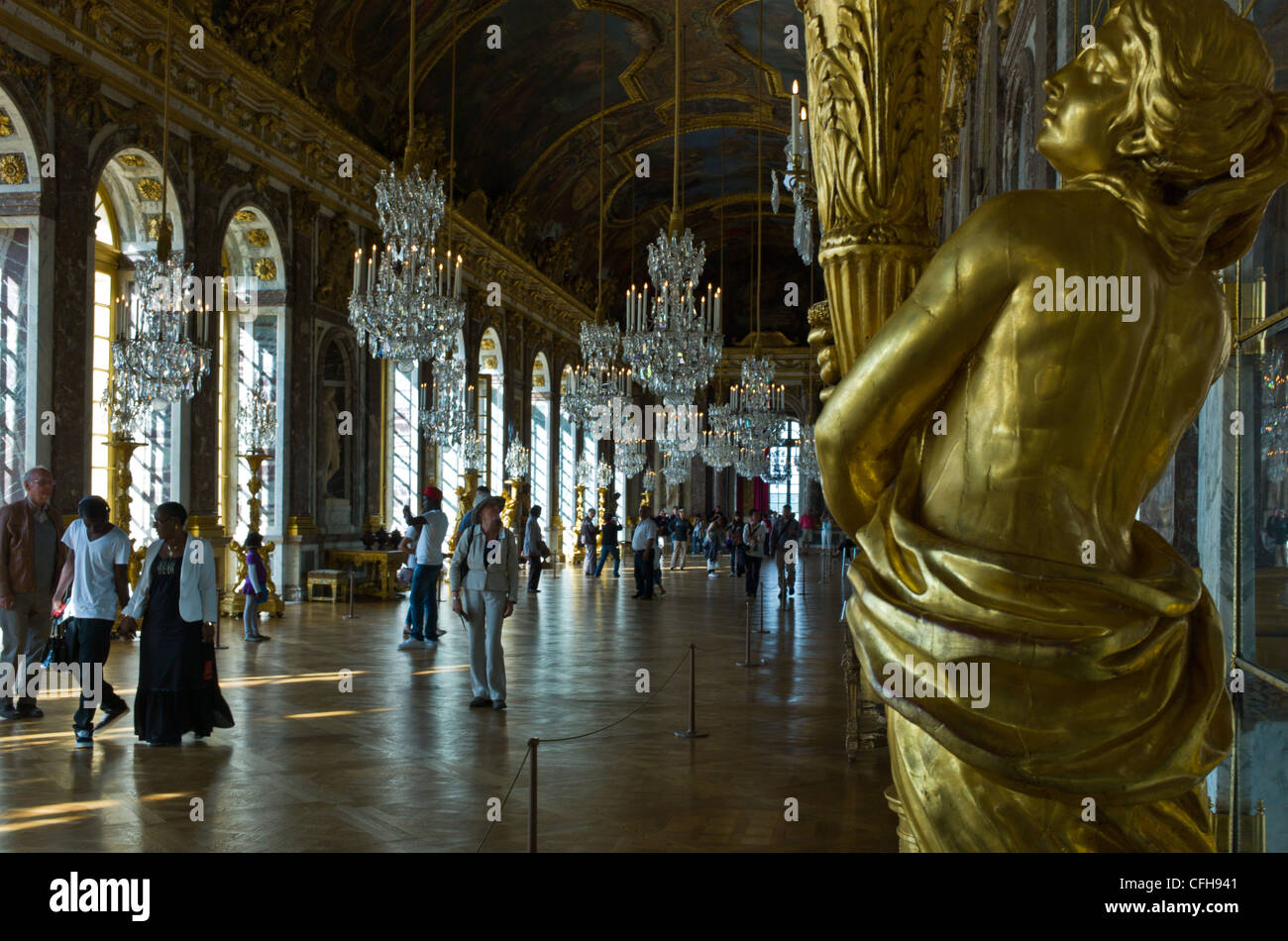 Inside Chateau De Versailles High Resolution Stock Photography and ...