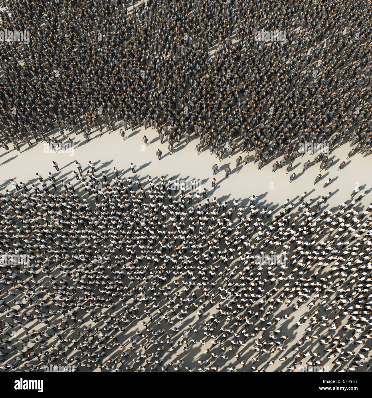 Group two people white hi-res stock photography and images - Alamy