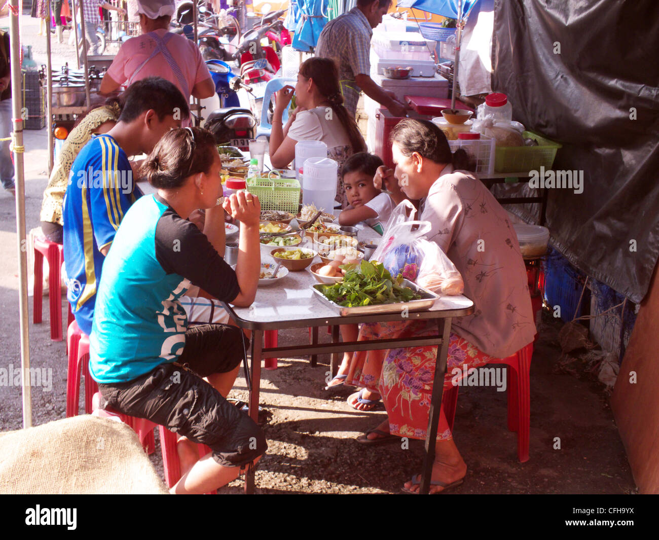 Takuapa New Town market. Phang-nga. Near Khao Lak. Thailand Stock Photo ...