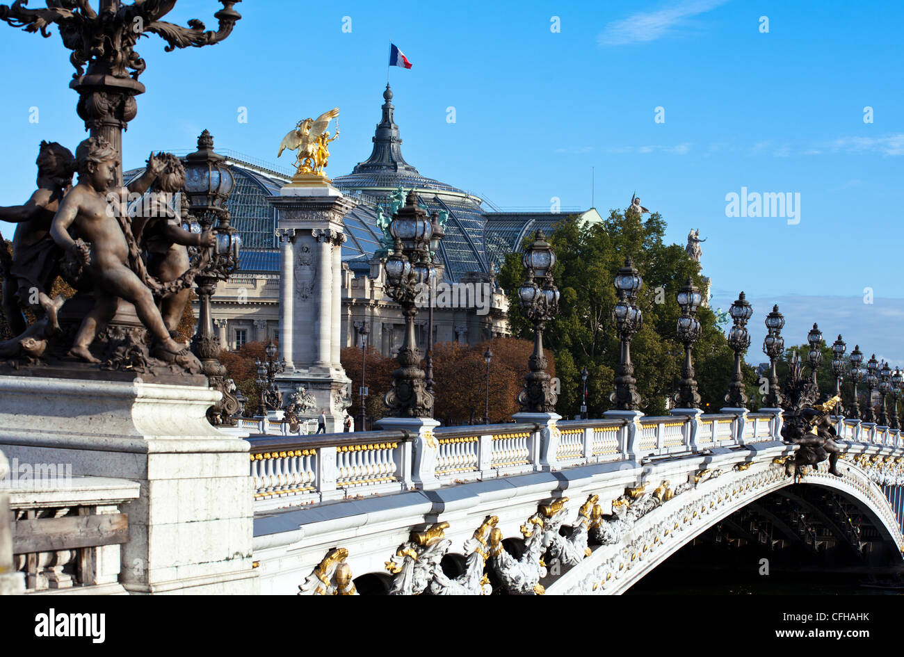 Alexander the third bridge hi-res stock photography and images - Alamy