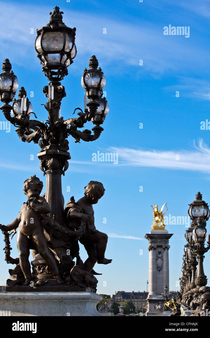 Alexandre the 3rd bridge hi-res stock photography and images - Alamy