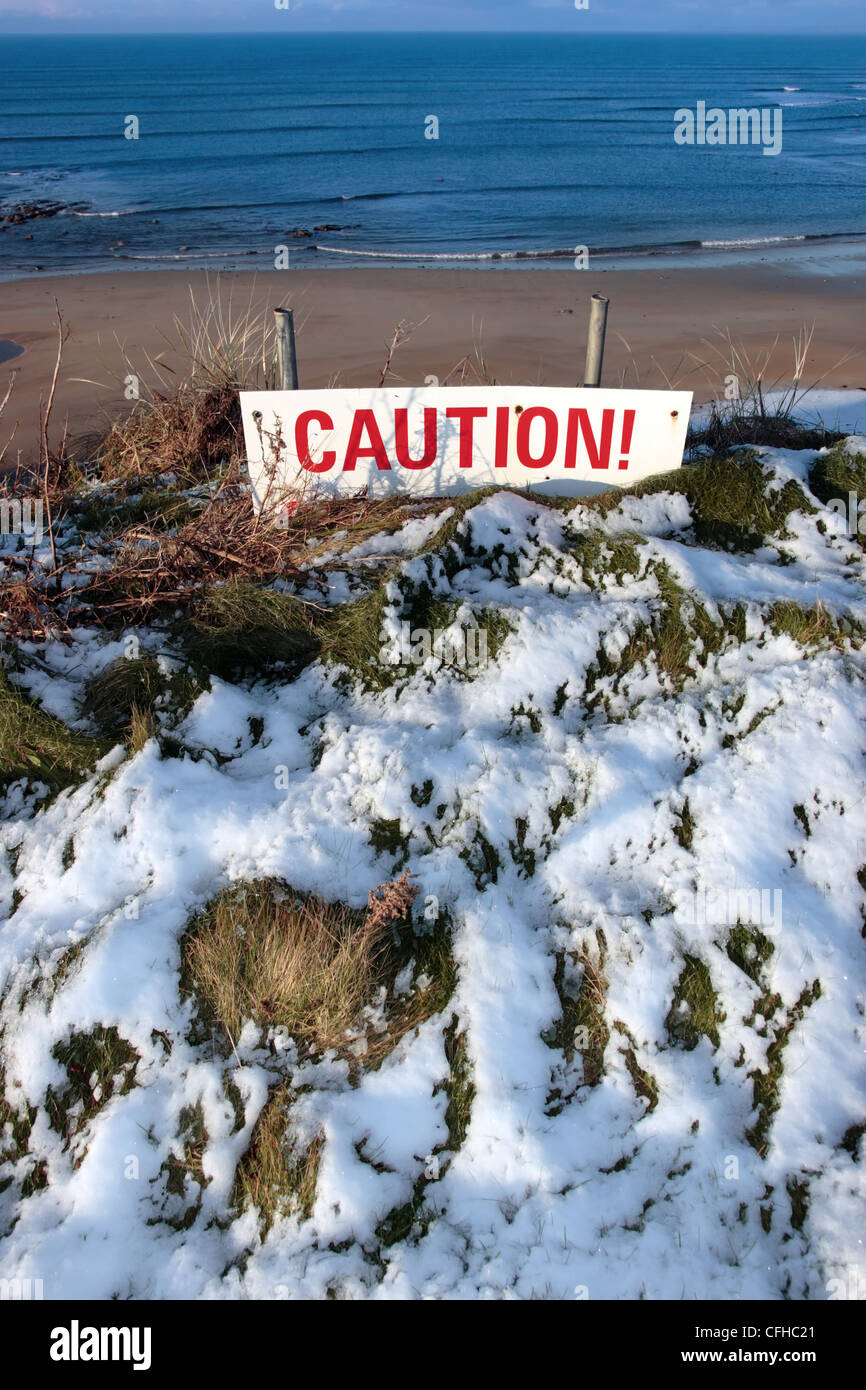 Ballybunion beach sign hi-res stock photography and images - Alamy