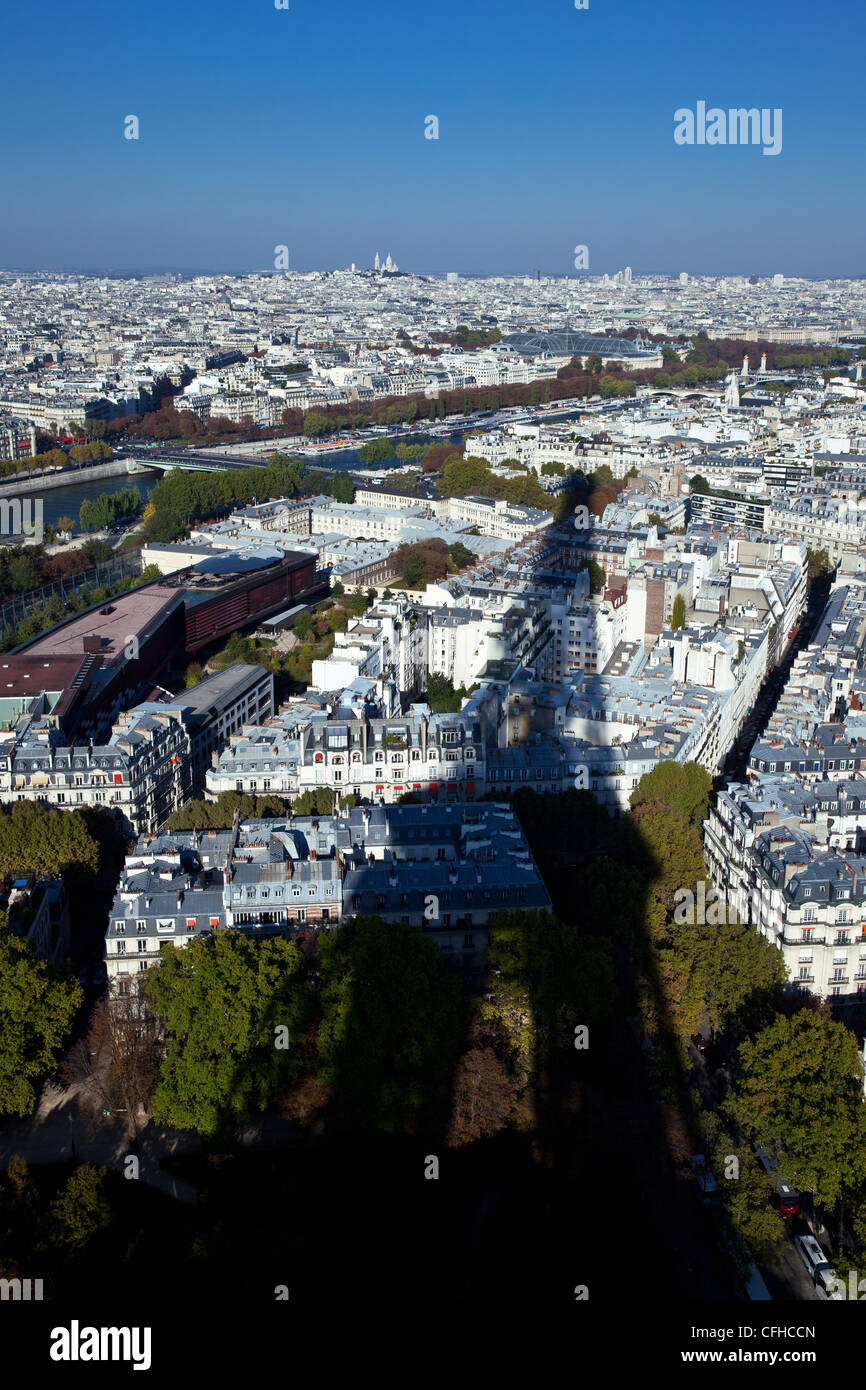 Eiffel Tower Overhead Paris France High Resolution Stock Photography ...