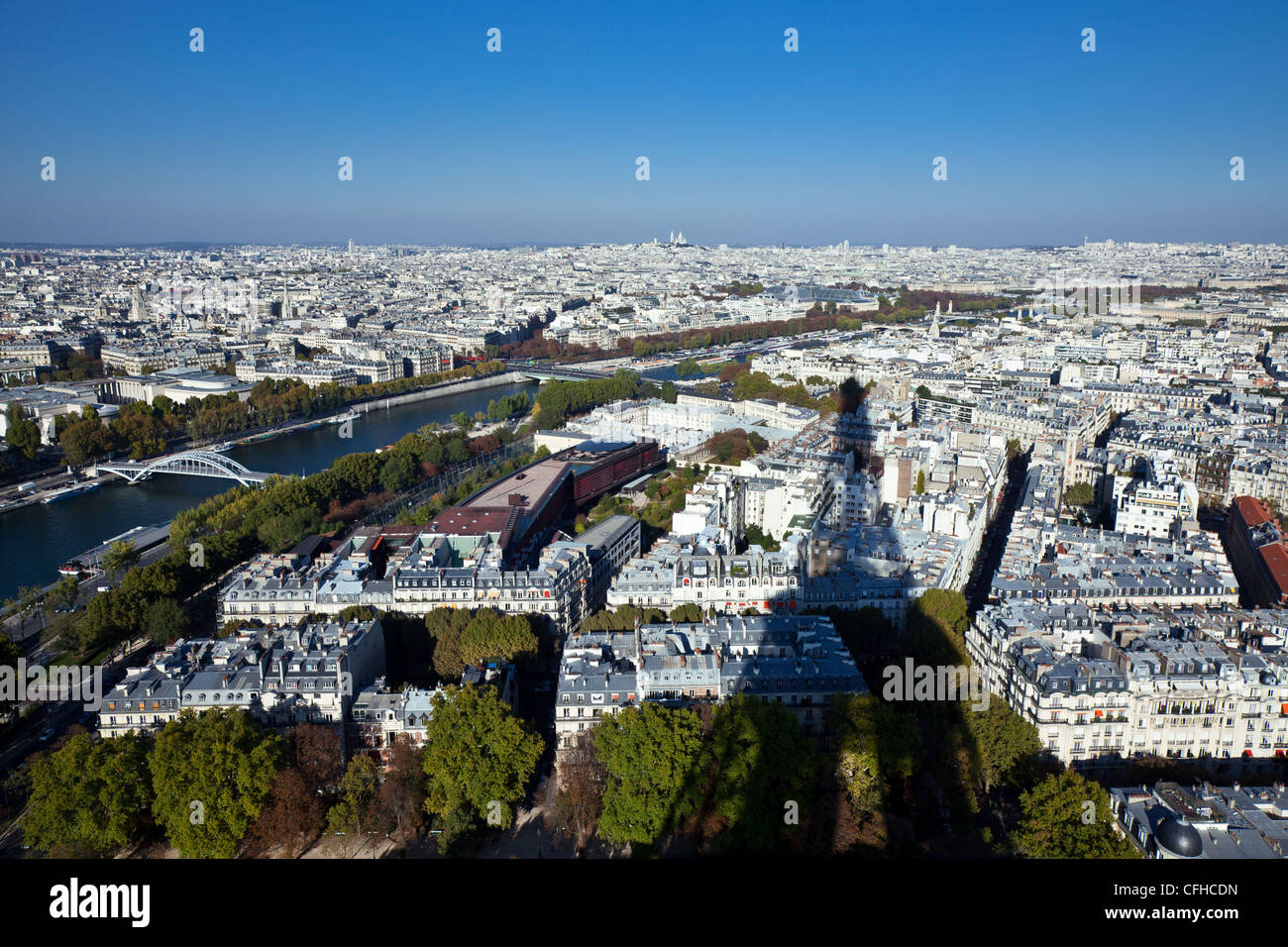 Eiffel Tower Overhead Paris France High Resolution Stock Photography ...