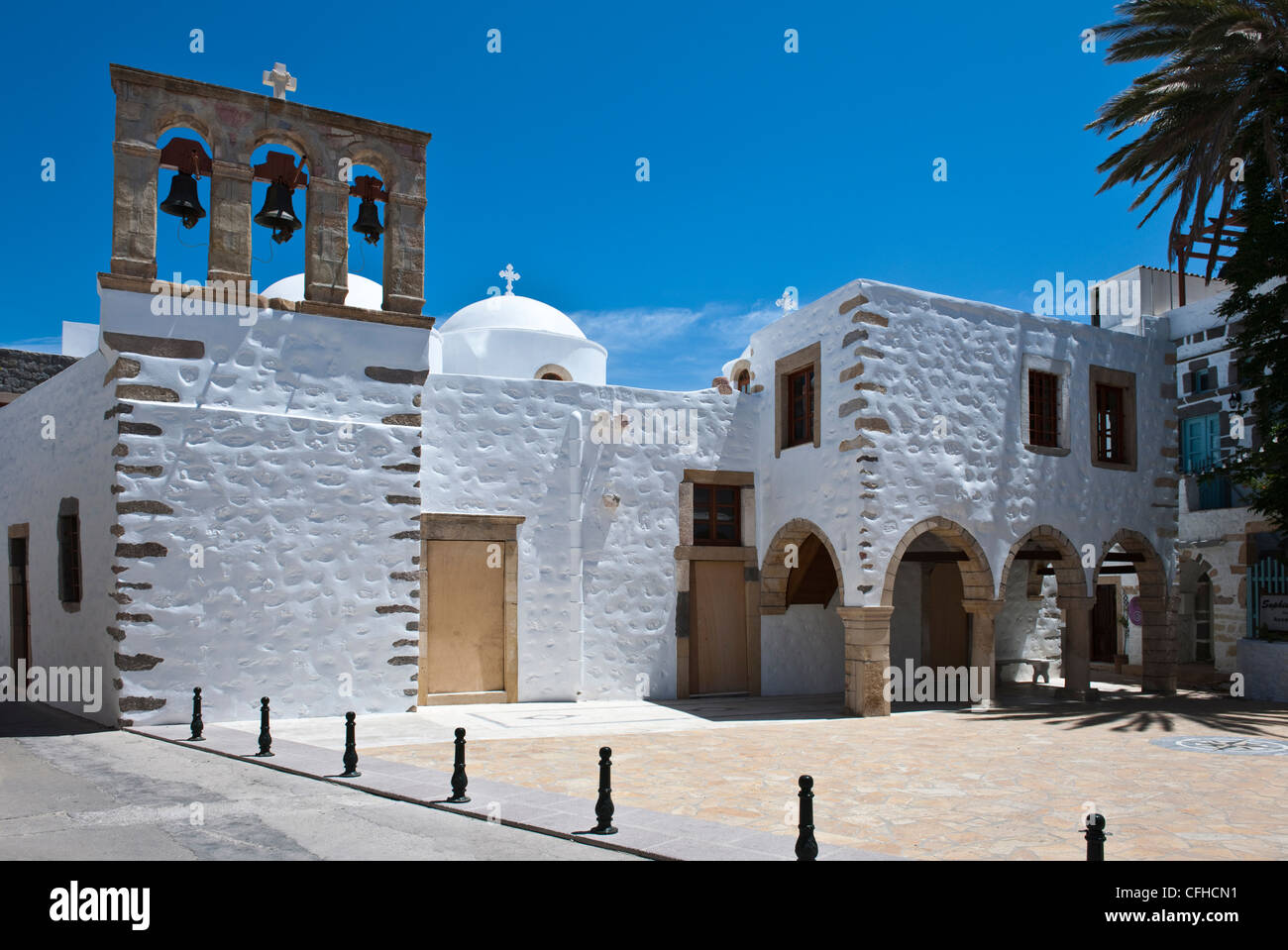 Monastery of saint john, patmos hi-res stock photography and images - Alamy