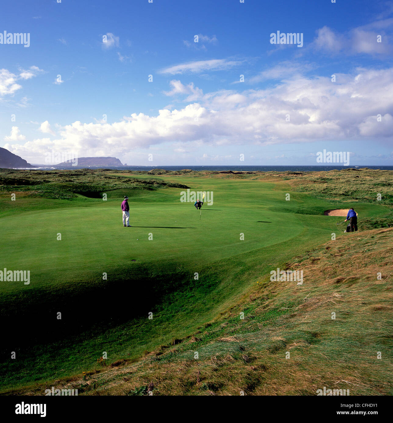 Ballyliffin Golf Club, Donegal, Ireland Stock Photo - Alamy