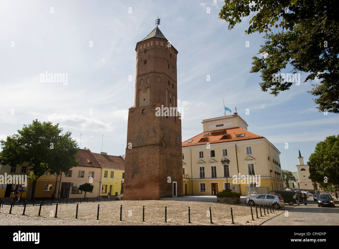 Pultusk - a historical town in Central Poland Stock Photo - Alamy