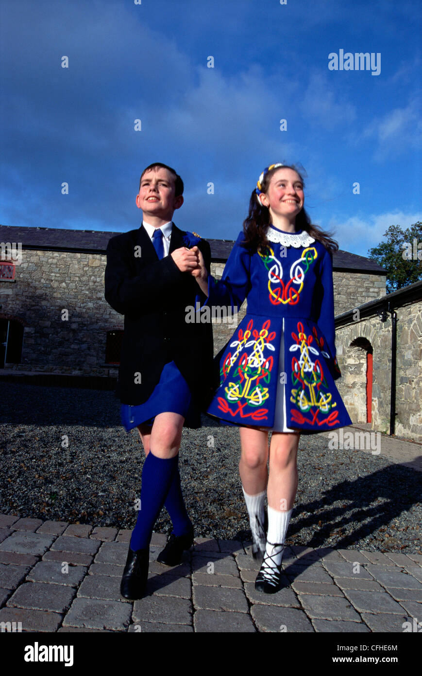 Irish dancers hi-res stock photography and images - Alamy