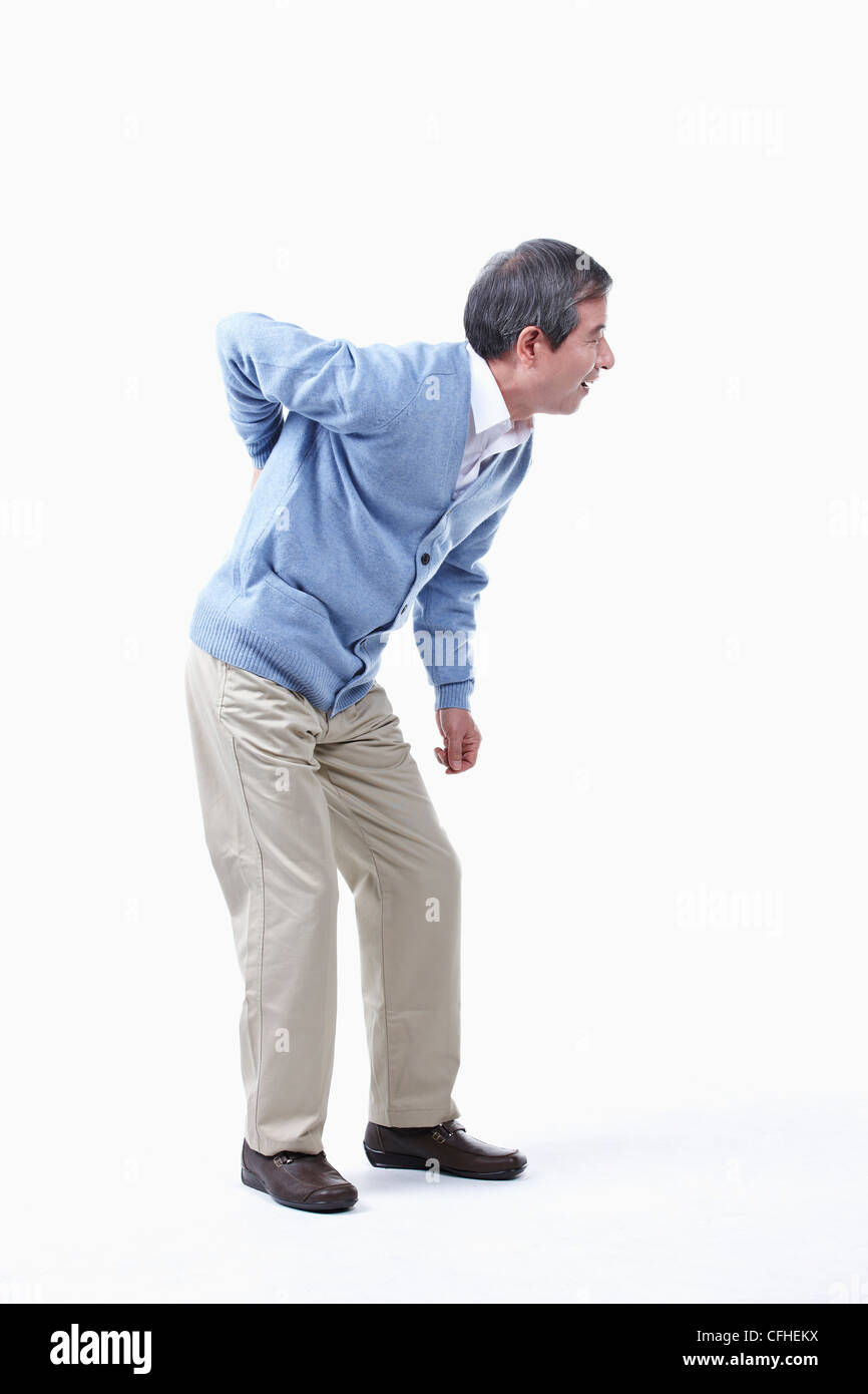Man with backache hi-res stock photography and images - Alamy