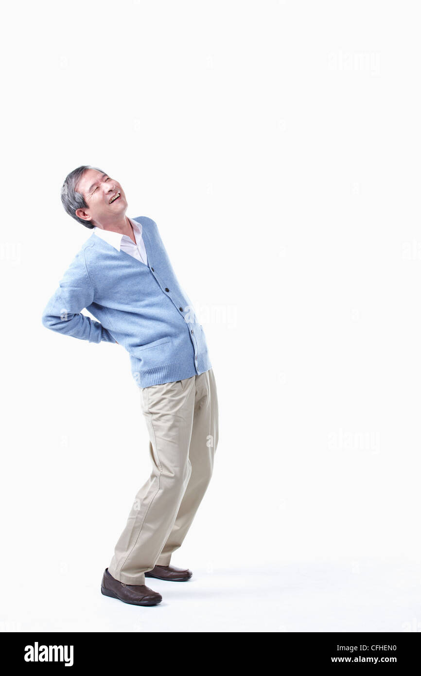 Man with backache hi-res stock photography and images - Alamy
