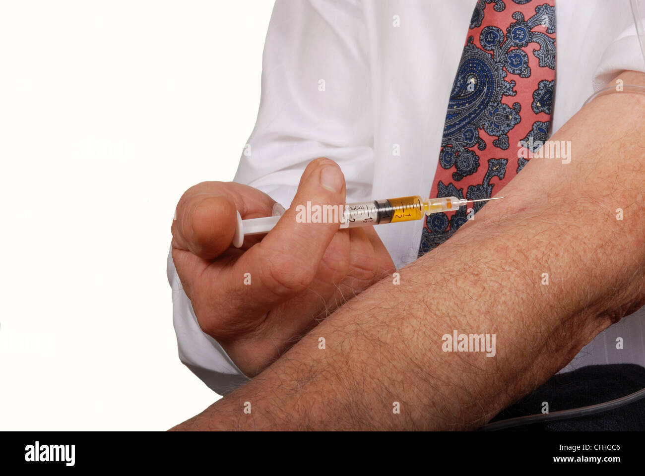 Injecting drugs man hi-res stock photography and images - Alamy