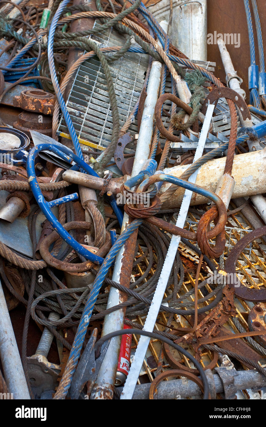 Metal recycling environment metals hi-res stock photography and images ...