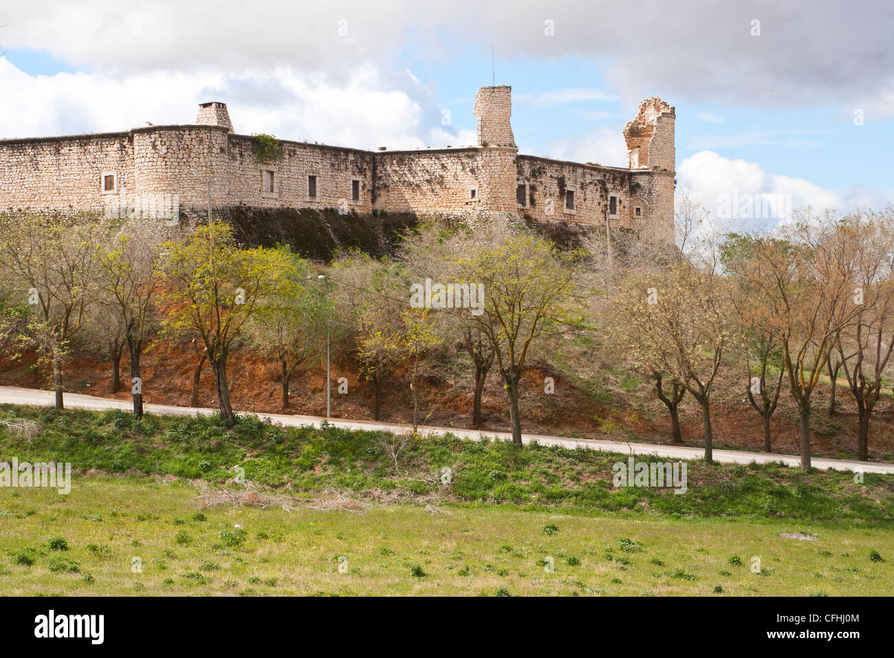 Chinchon, Spain, the castle of Chinchon Stock Photo - Alamy