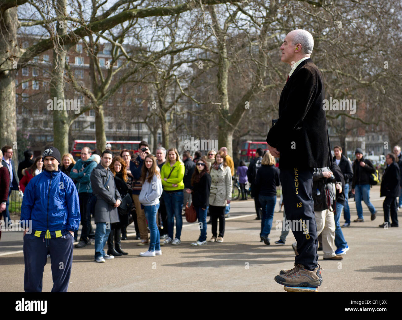 Preaching man hi-res stock photography and images - Alamy