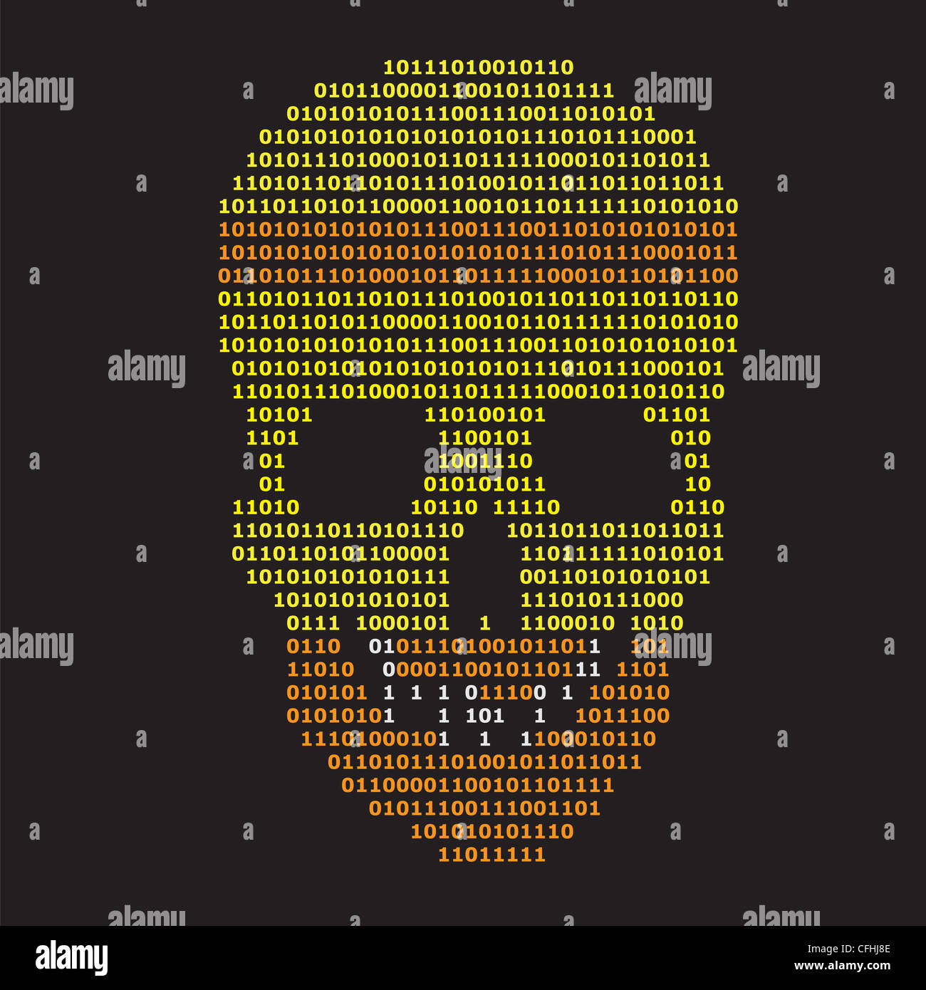 Digital human binary hi-res stock photography and images - Alamy