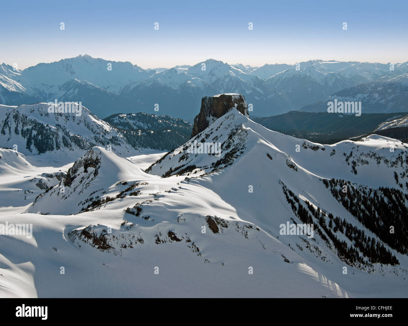 The Table peak in Coast Mountains, Canada Stock Photo - Alamy