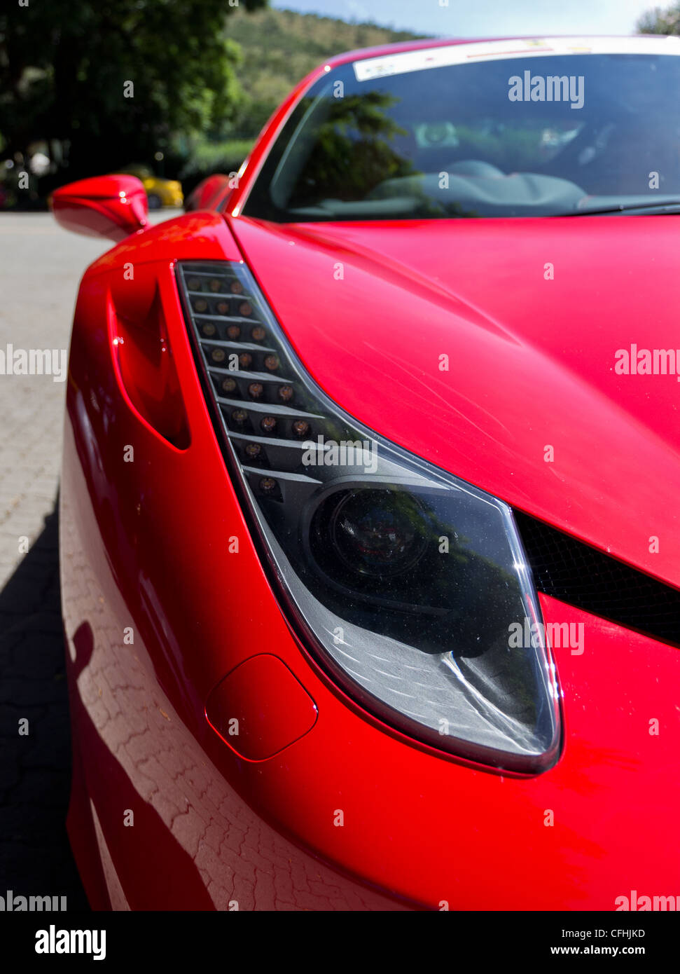 Red sports car hi-res stock photography and images - Alamy
