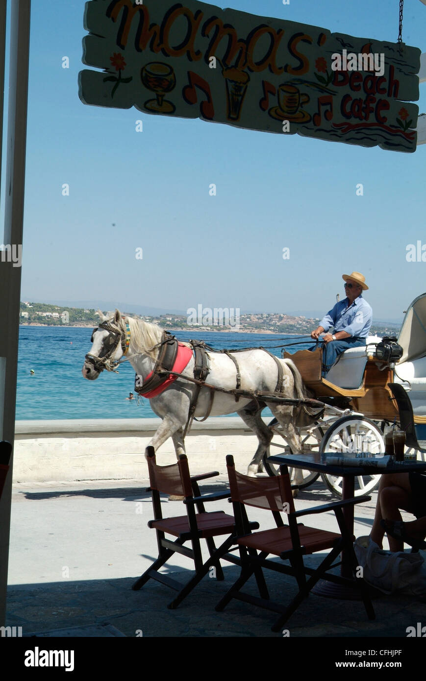 Horse drawn carriage spetses hi-res stock photography and images - Alamy
