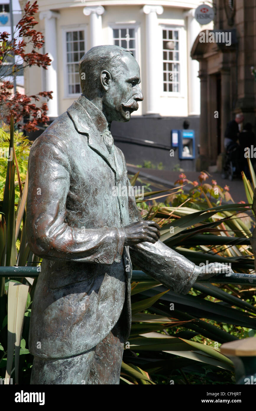 Sir Edward Elgar statue Great Malvern Worcestershire England UK Stock ...