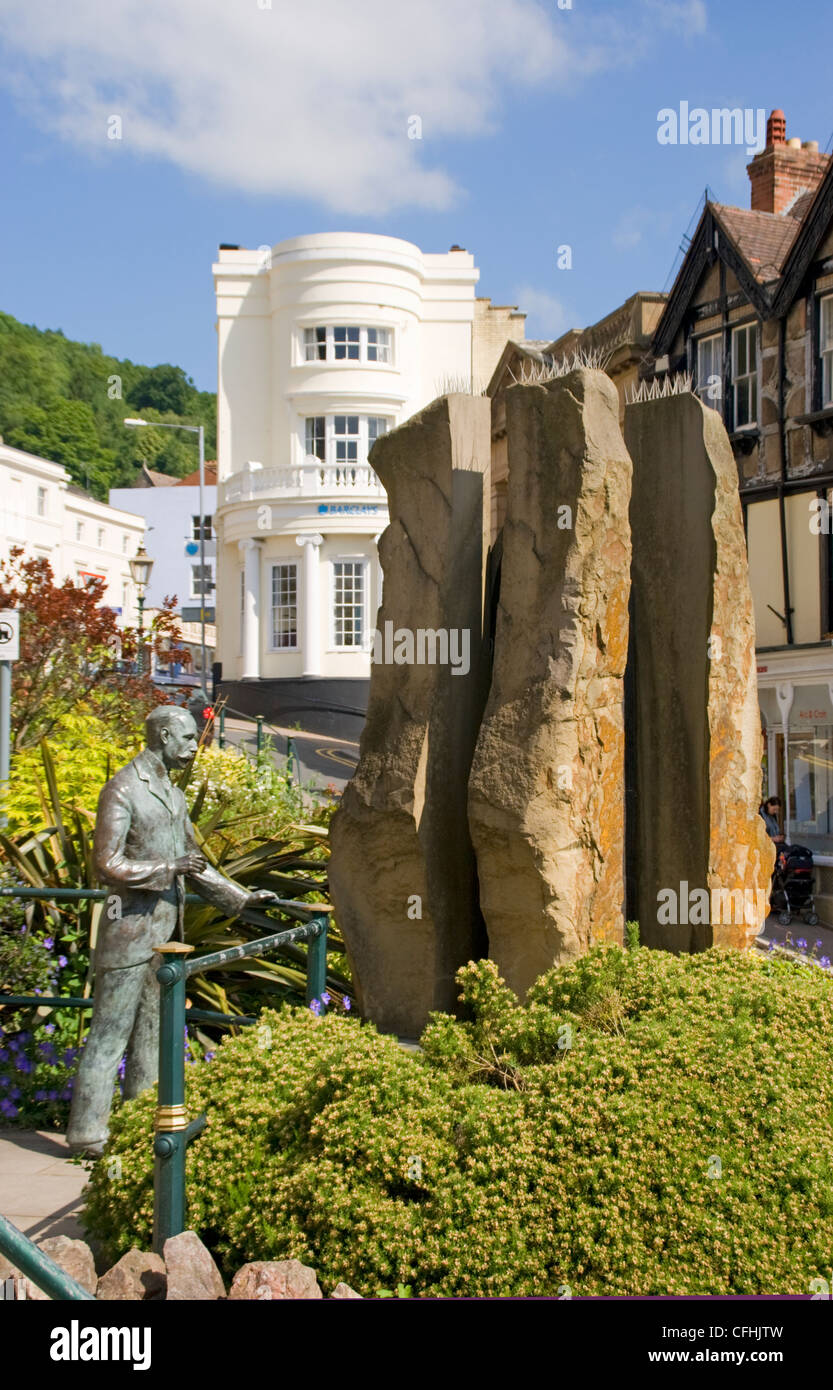 Sir Edward Elgar statue Great Malvern Worcestershire England UK Stock ...