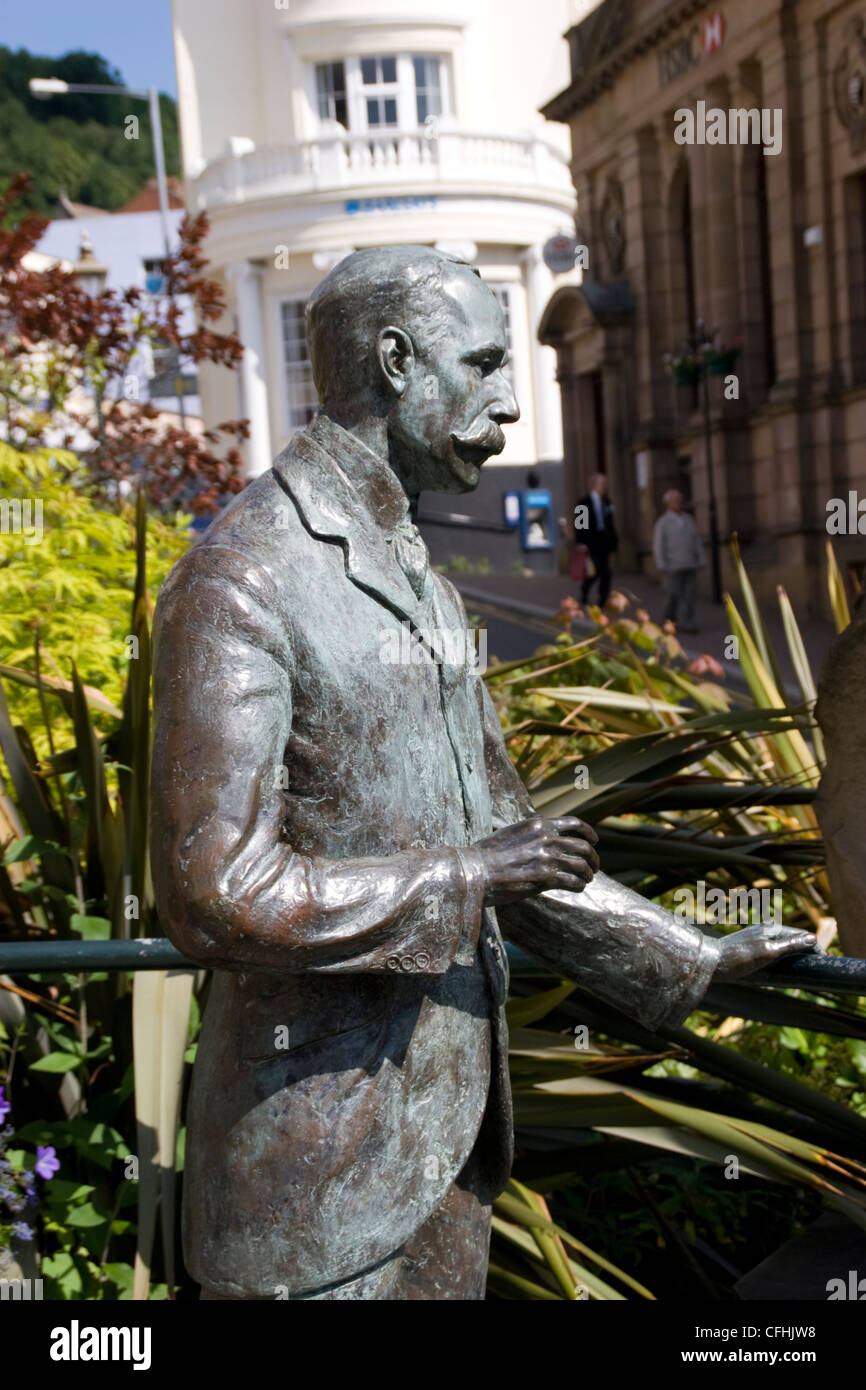 Sir Edward Elgar statue Great Malvern Worcestershire England UK Stock ...