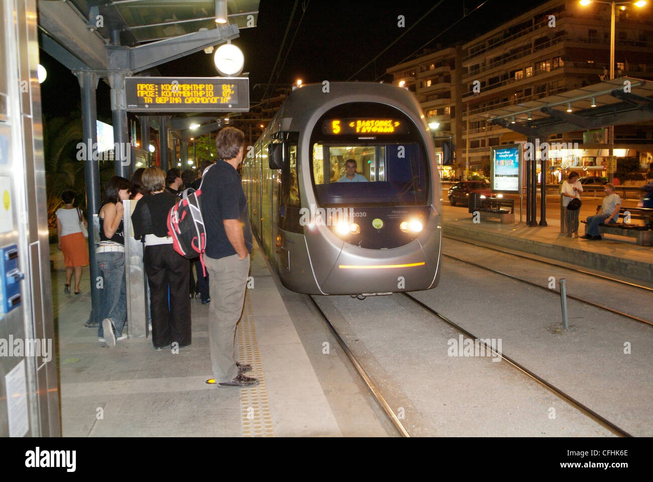 Athens tram hi-res stock photography and images - Alamy