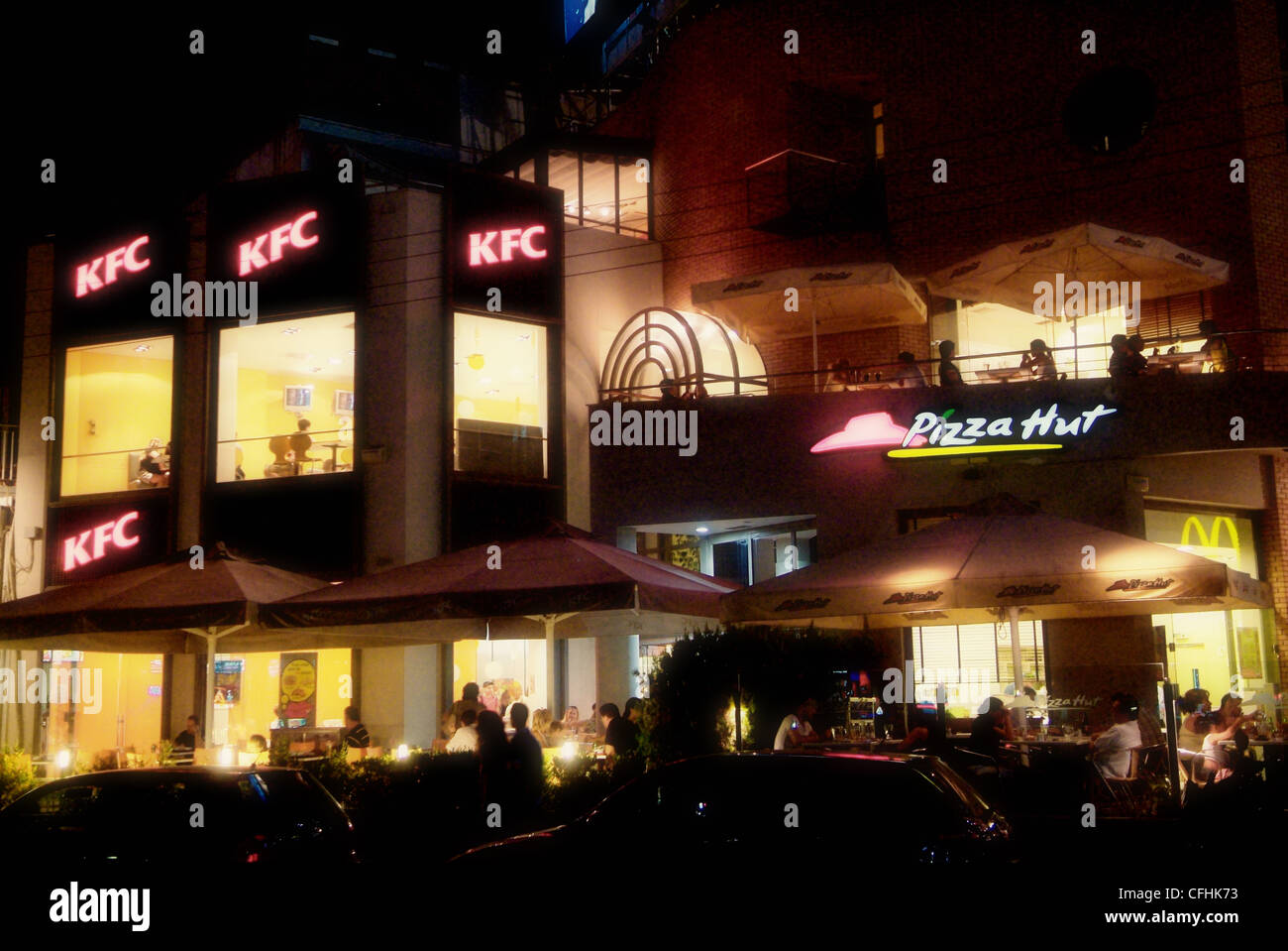 Kfc chicken pizza hi-res stock photography and images - Alamy