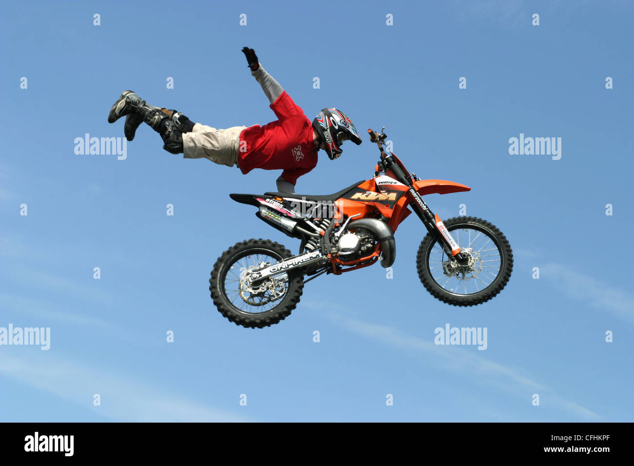 Freestyle motocross rider hi-res stock photography and images - Alamy