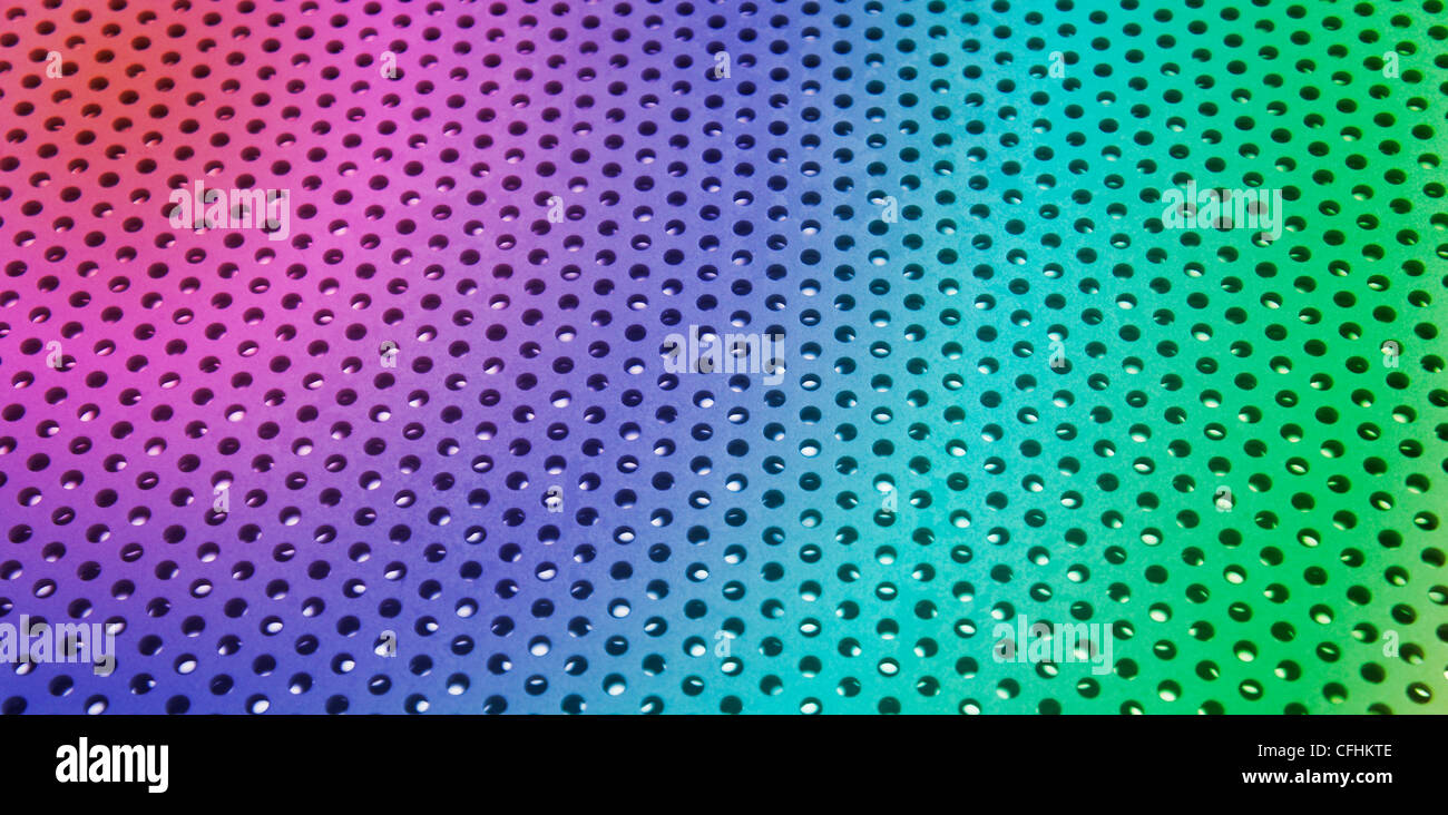 Light rainbow steel grid texture background Stock Photo - Alamy