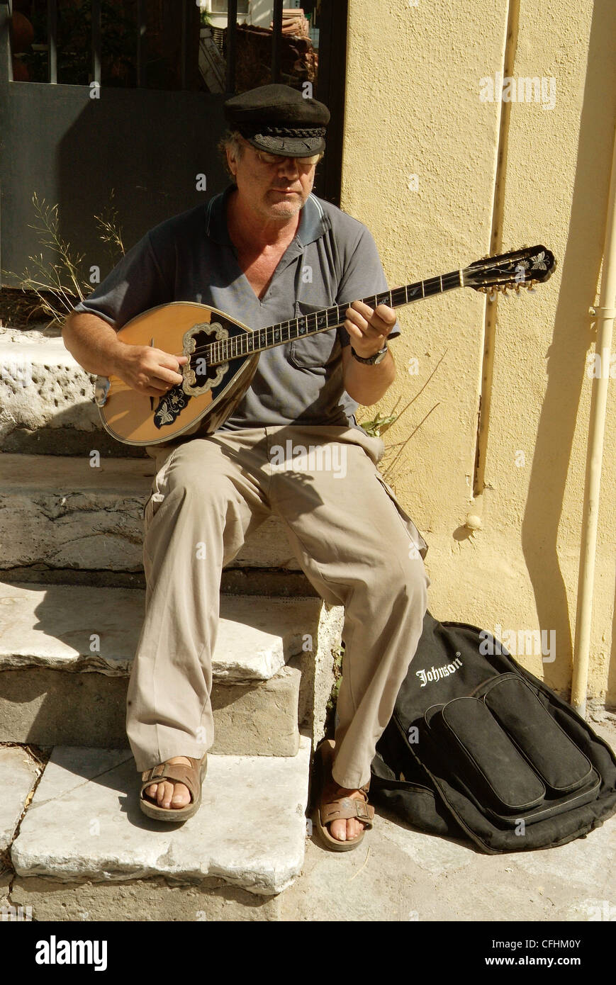 Bazouki athens hi-res stock photography and images - Alamy