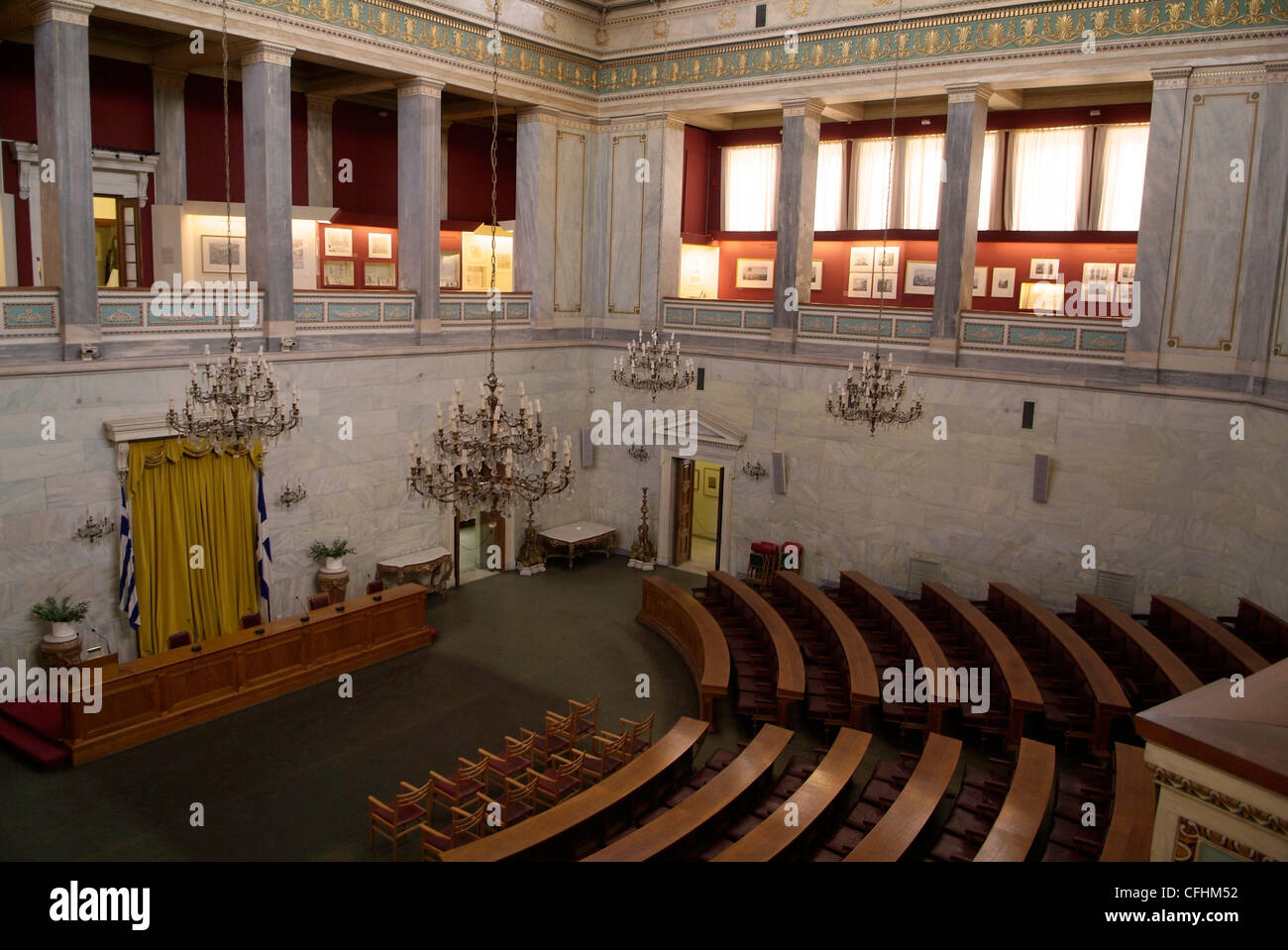 GREECE ATHENS The National Historical Museum, housed in the Old ...