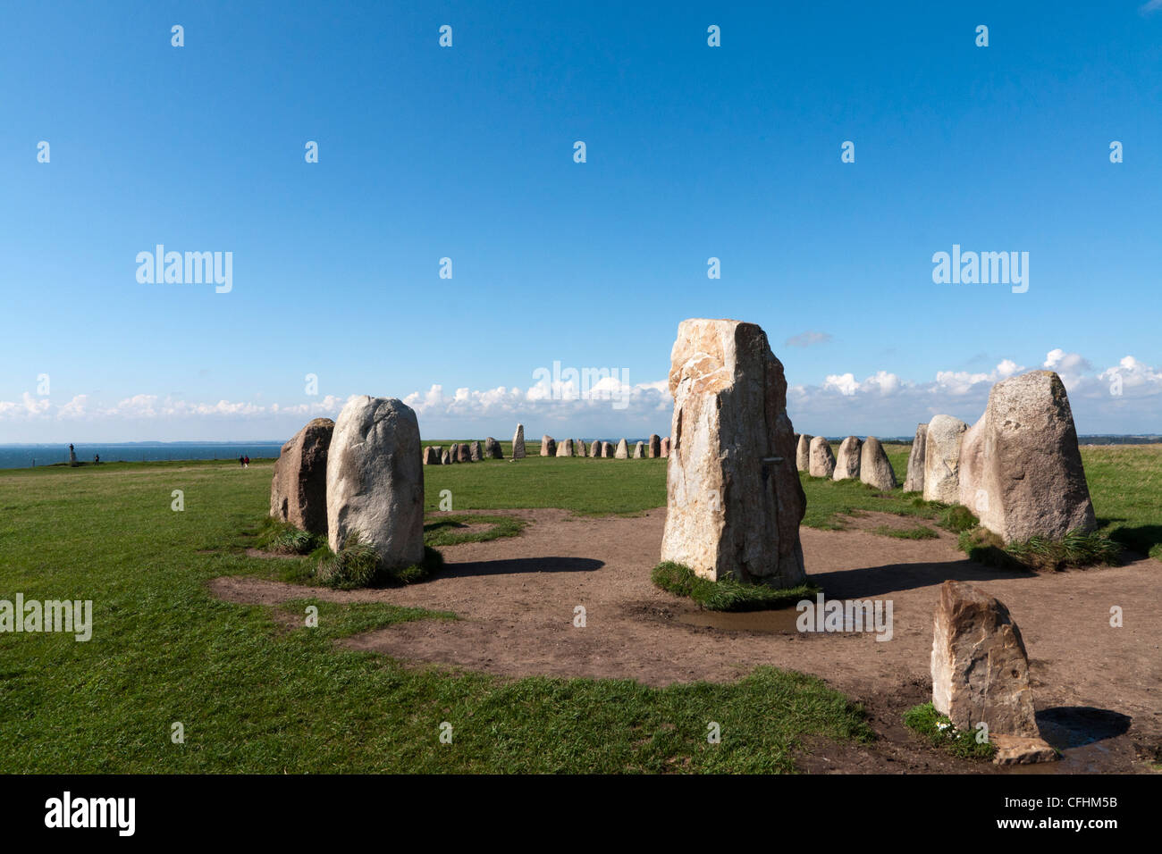 Ale's Stones (Ales Stenar), Scania, Sweden Stock Photo - Alamy
