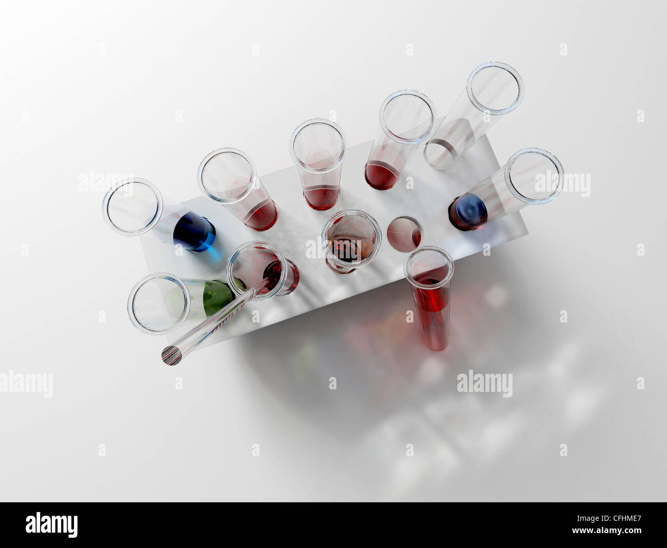 laboratory test tubes Stock Photo - Alamy