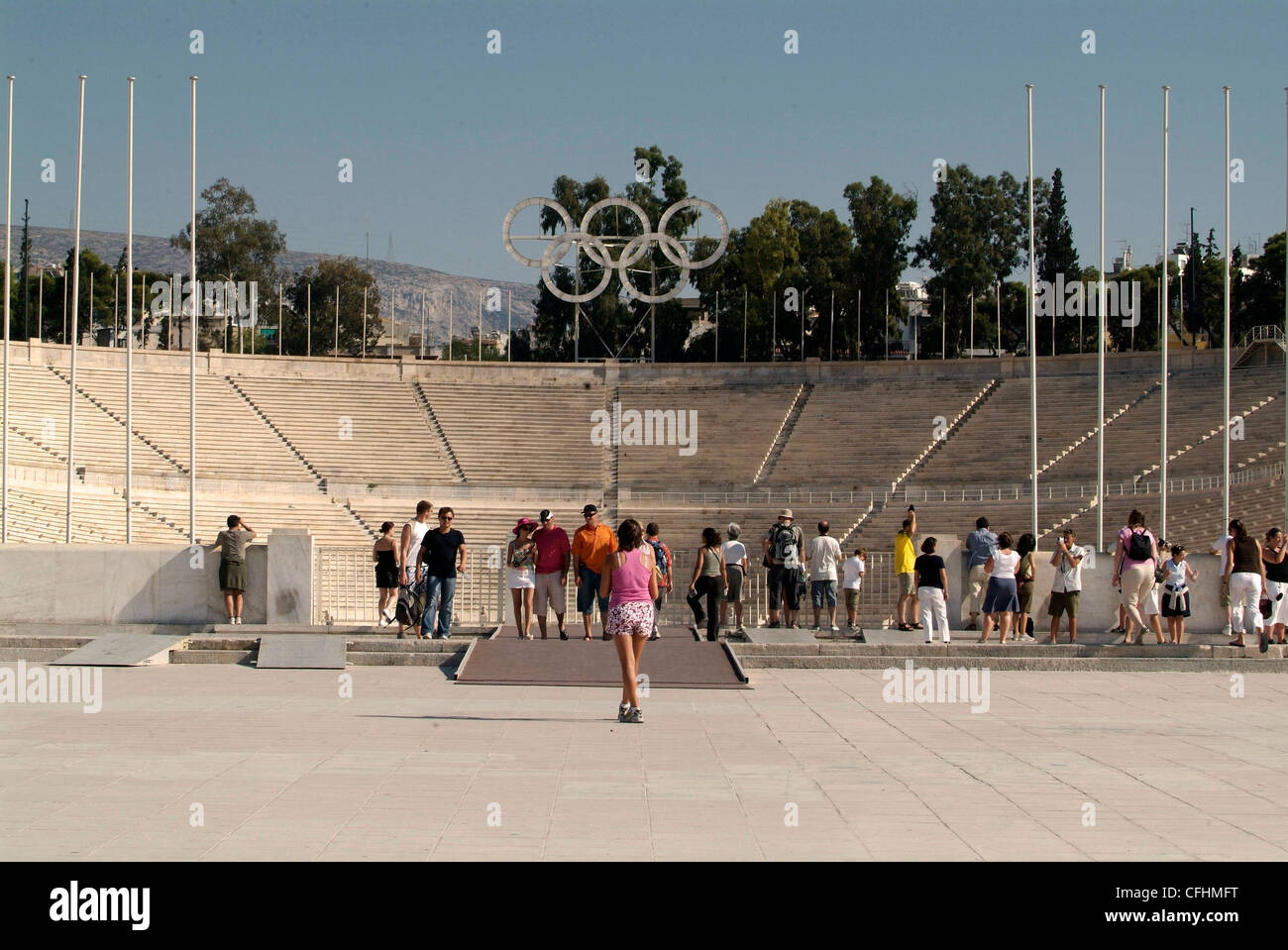 Greece olympic stadium site first hi-res stock photography and images ...