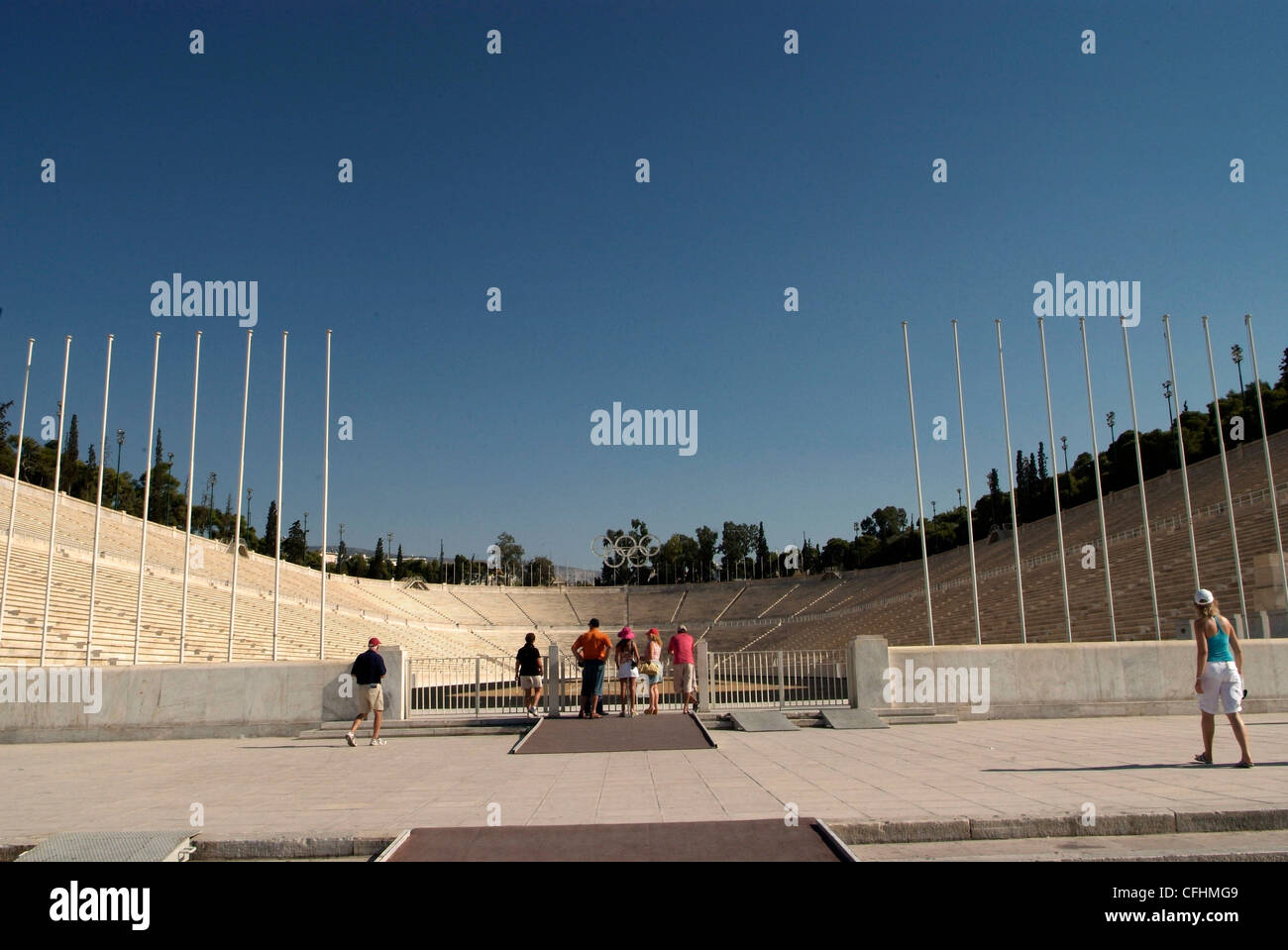 GREECE Athens The Olympic Stadium - site of the first modern Olympics ...