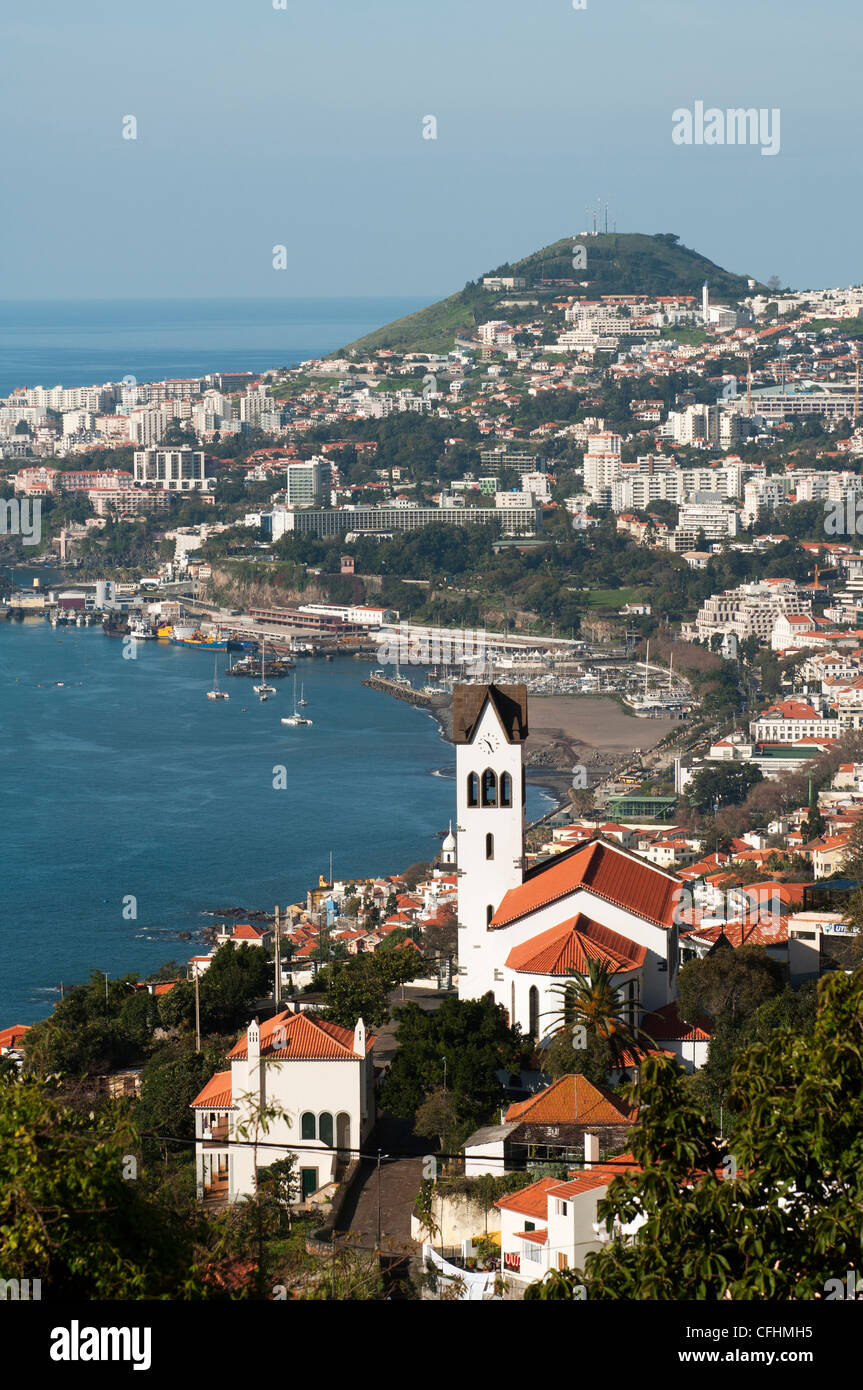 View of funchal church hi-res stock photography and images - Alamy