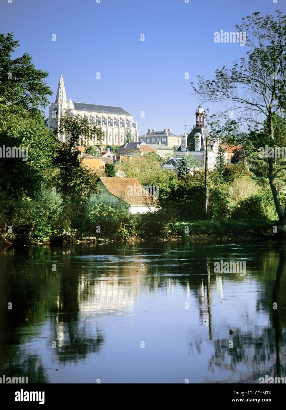 river somme valley france picardy Stock Photo - Alamy