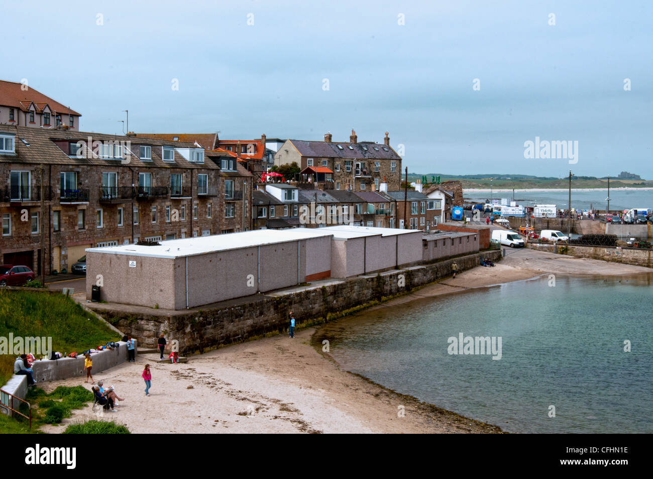 Seahouses harbour hi-res stock photography and images - Alamy
