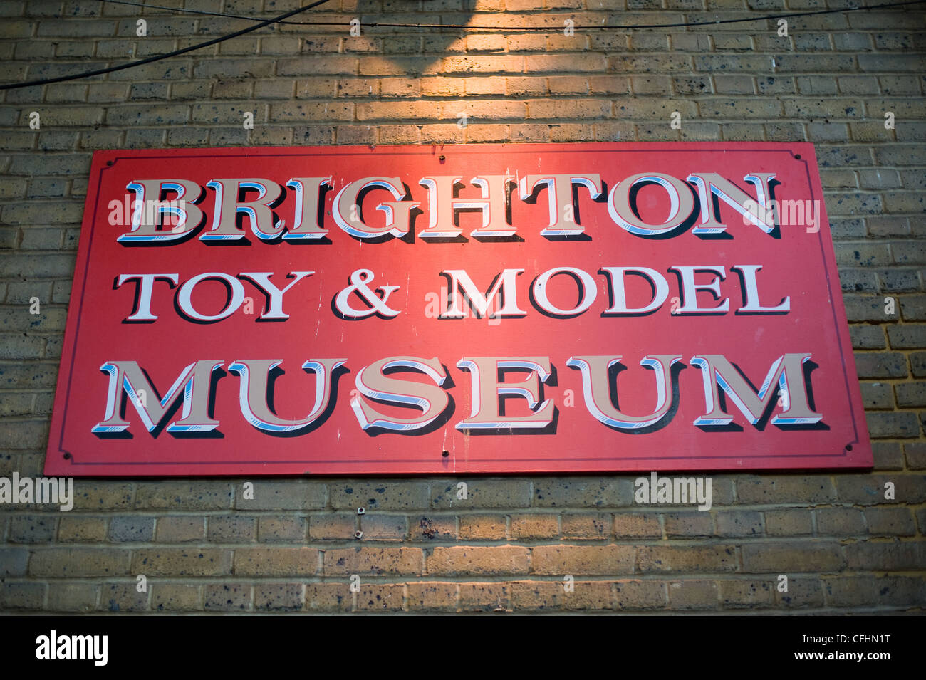 Toy museum sign hi-res stock photography and images - Alamy