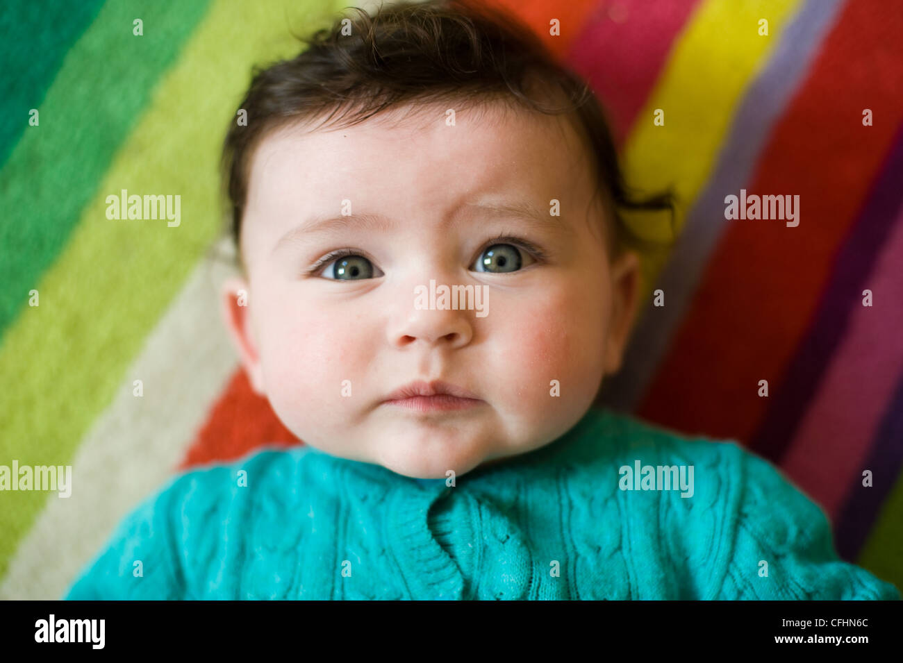 Cute and funny baby girl Stock Photo - Alamy